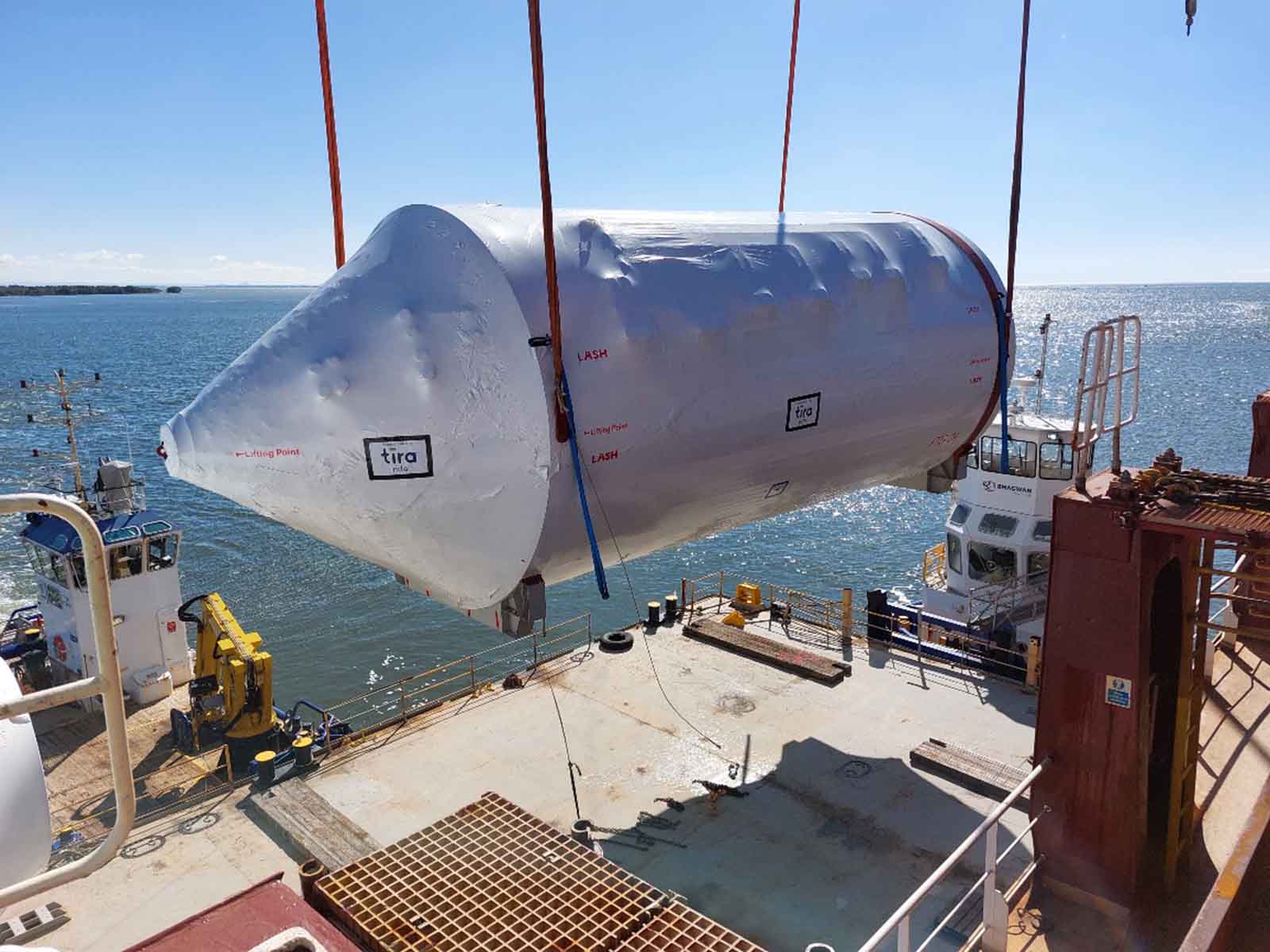 Global Transport - Shipment of four Fermenters ex Hamilton NZ to Yatala ...